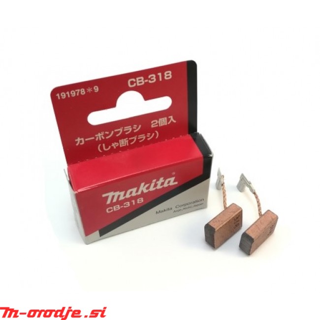 Makita ščetke CB-318 191978-9 | Makita orodje